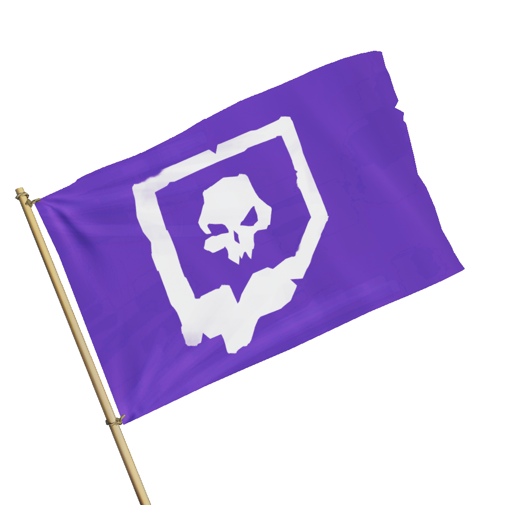 Amethyst Mercenary Flag | SoTDB.gg