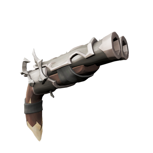 Silver Sepulchre Double Barrel Pistol | SoTDB.gg